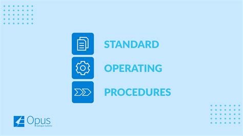 standard operating procedures sops benefits formats and how to
