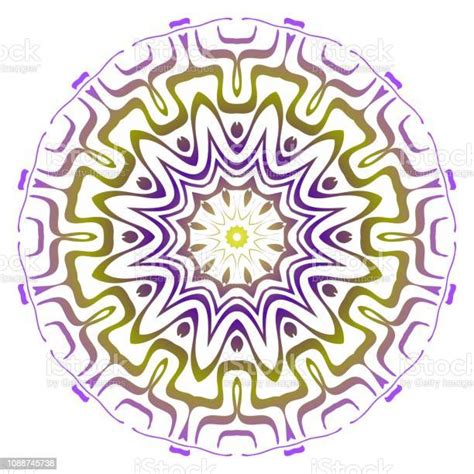 현대 장식 꽃만 달 장식 름 장식입니다 꽃 디자인입니다 벡터 일러스트입니다 섬유 인사말 카드 색칠 공부 전화 상자 인쇄에 사용할 수 있습니다 0명에 대한 스톡 벡터 아트 및