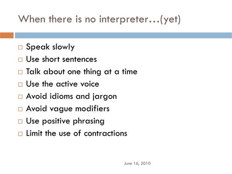 PPT Using An Interpreter PowerPoint Presentation Free Download ID 5005718
