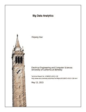 Big Data Analytics University Of California Berkeley Nma Berkeley Fill And Sign Printable