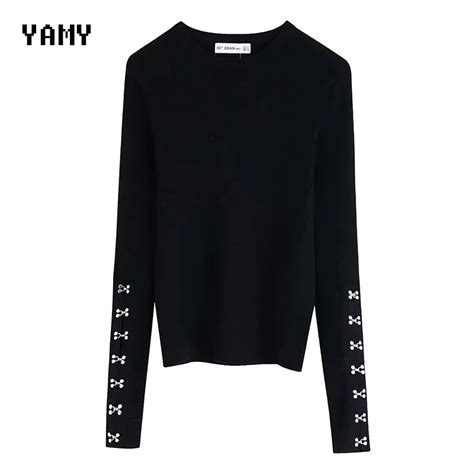 Новые модные женские свитера с длинным рукавом Повседневные вязаные пуловеры для женщин осенне