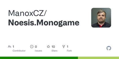 Github Manoxcznoesismonogame