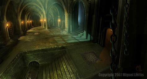 Fantasy Dungeon Concept By Miggs69