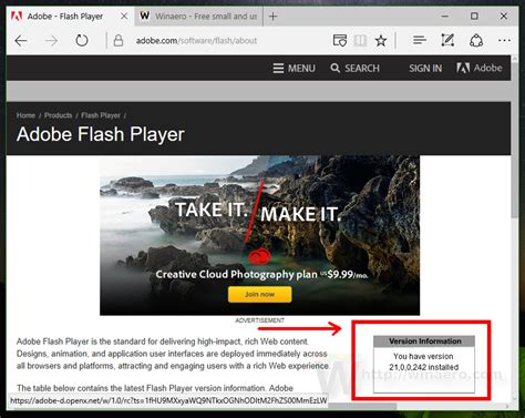 how to disable adobe flash in edge