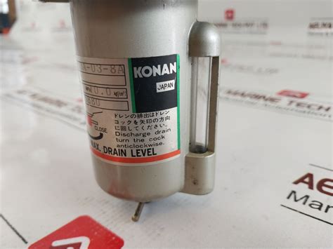 Konan Electric Aru3a 03 8a Filter Regulator Industrial Pressure