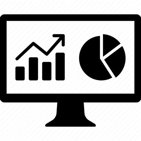 Analysis Analytics Finance Financial Metrics Monitor Statistics Icon