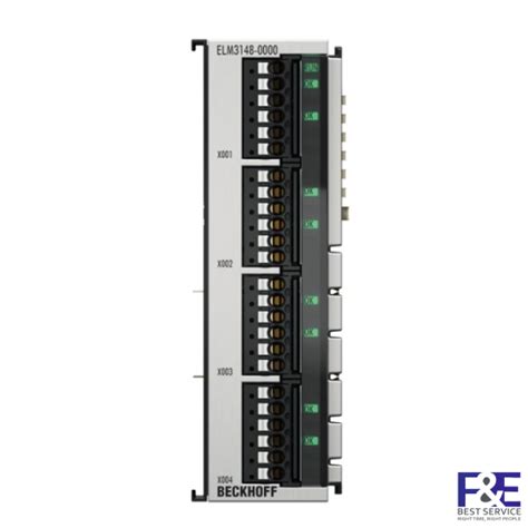 ELM3148 0000 EtherCAT Terminal 8 Channel Analog Input Multi Function 101 25 V 20 MA