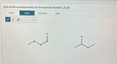 Solved Draw All The Structural Isomers For The Molecular Chegg