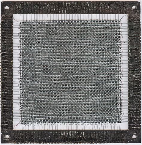 1960s Vintage Ge Mainframe Computer Core Memory Plane 4096 Cores Bits For Sale