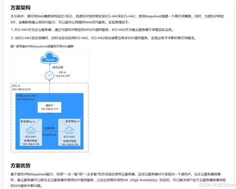 高可用虚拟ip Keepalived Csdn博客