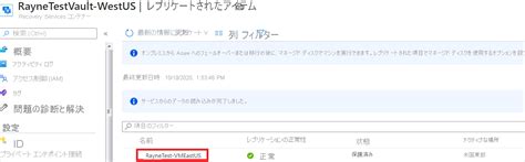 Azure Site Recovery を使用して Azure Vm ディザスター リカバリー訓練を実行するチュートリアル Azure