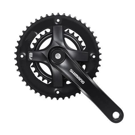 Shimano FC-TY501 Crank Set 6/7/8-speed 42-34-24 Teeth With Chain Guard ...