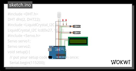 Sensor Suhu Dht22 Wokwi Esp32 Stm32 Arduino Simulator