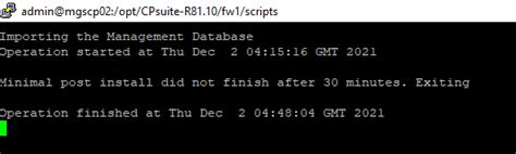 r80 40 to r81 10 migration check point checkmates