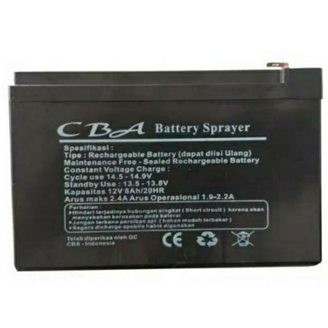 Jual Battery Baterai Aki Accu Tangki Elektrik Semprot CBA Shopee Indonesia