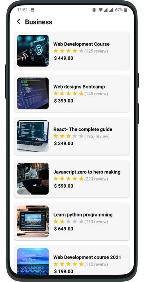 React Native Lms App Template Course App Template React Native