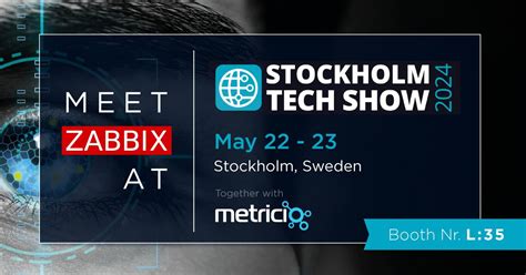 Zabbix On Linkedin Zabbix And Its Premium Partner Metricio Will Be At