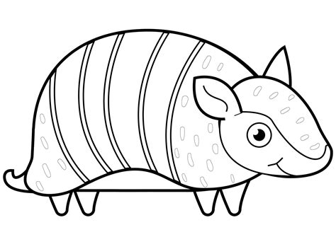 Armadillo Printable Template Free Printable Papercraft Templates