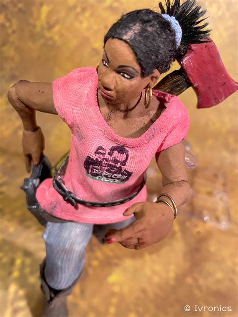 Custom Left 4 Dead 2 Action Figure Ivory Garlock