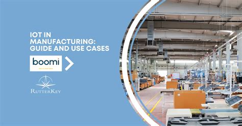 Iot In Manufacturing Guide And Use Cases Rutterkey Solutions