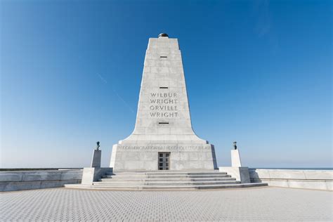 Wright Brothers National Memorial On The Outer Banks Of North Carolina