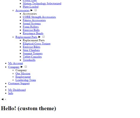 Console Insite Trying To Create A Custom Theme Css Isnt Working