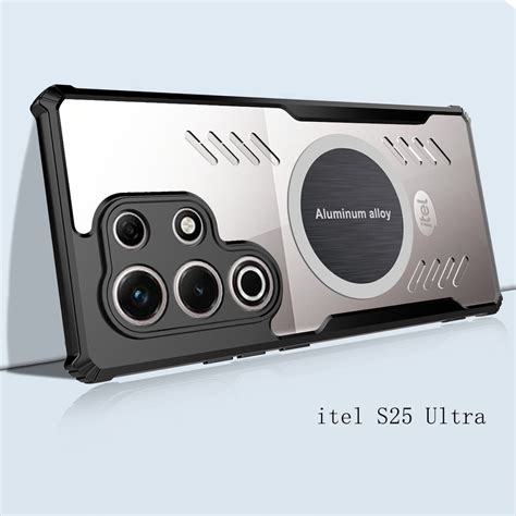 Phone Casing For ITEL S25 Ultra Case HD Transparent Heat Dissipation Protection Cover For Itel