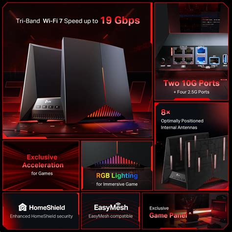Tp Link Sets A New Standard In Gaming Connectivity With Revolutionary Archer Be19000 Tri Band Wi