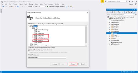 Display Multiple Tables In A Single View In Aspnet Mvc