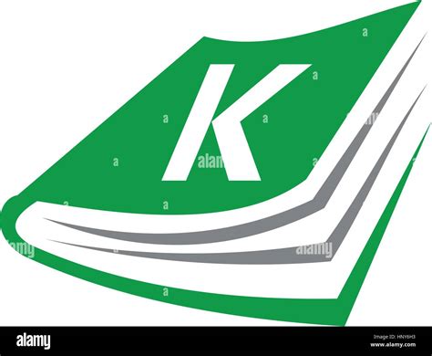 Book Initial K Stock Vector Image And Art Alamy