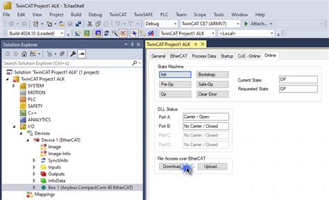 How To Configure Eoe And Foe In Twincat V3 For Web Access And Firmware Upgrade Of Anybus