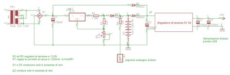 sistema ups batteria tampone hardware arduino forum