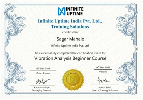 sagar mahale on linkedin thankyou learningjourney vibrationanalysis