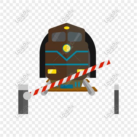 벡터 손으로 그린 만화 기차 Png 일러스트 무료 다운로드 Lovepik