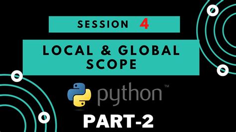 11 Local And Global Scope In Python Youtube