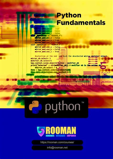 pdf python fundamentals syllabus rooman master the fundamentals of python building a