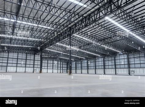 Empty Warehouse Outside