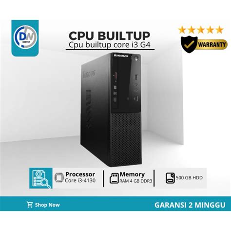 Jual Cpu Built Up Branded Merk Hp Core I Gen Haswel Shopee Indonesia