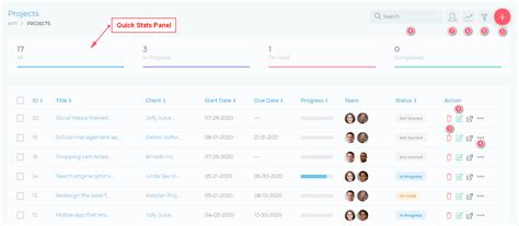projects overview grow crm a self hosted crm and project management