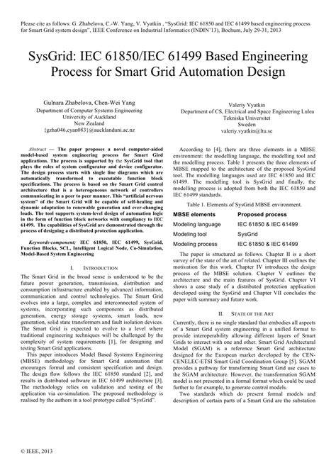 pdf sysgrid iec 61850 and iec 61499 standard based engineering tool