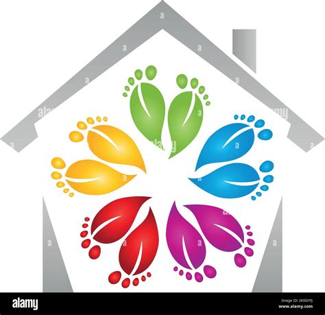 Feet Foot Care Foot Massage Logo Stock Vector Image Art Alamy