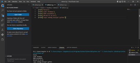 Github Yudifermana Latihan Python