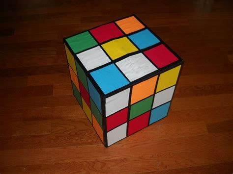 How To Make A Rubiks Cube With Cardboard At Debra Schaper Blog