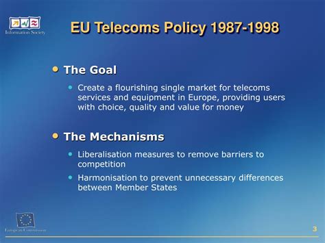 Ppt New Eu Regulatory Framework For Electronic Communications