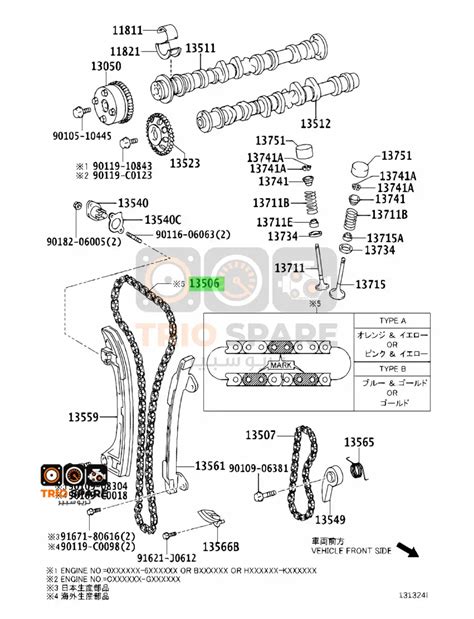 Timing Chain Toyota Rav4 2007 2013