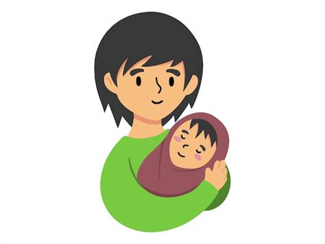 어머니의 날 인물 캐릭터 일러스트 프리미엄 벡터