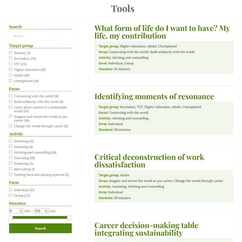 Exploring Green Guidance Toolbox Green Guidance