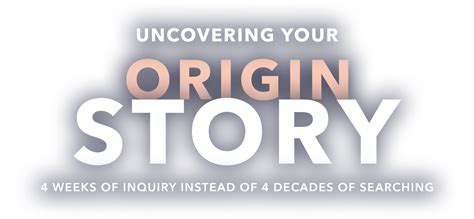 Uncovering Your Origin Story Kyle Hoobin