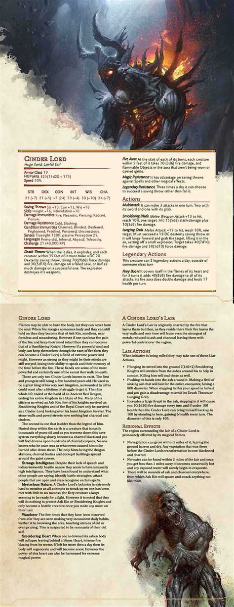 Every Dnd Homebrew Monster I Could Find Dungeons And Dragons Homebrew