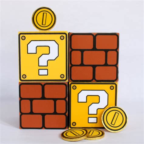 Super Mario Question Mark Signo De Interrogación Mario Bros Para